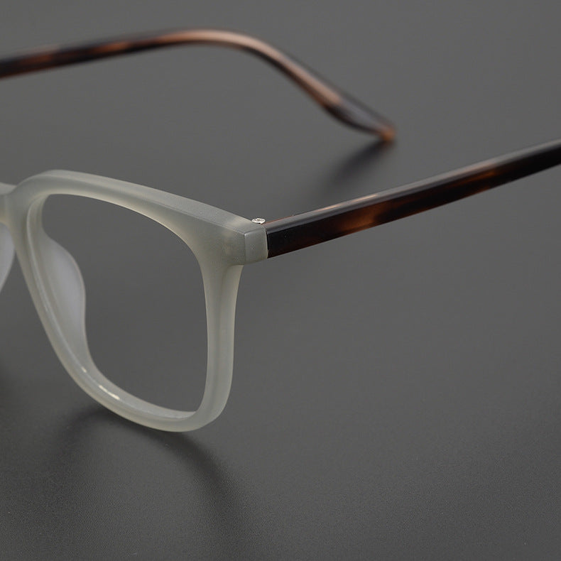 Elmer Retro Rectangle Glasses Frame – Charmoo