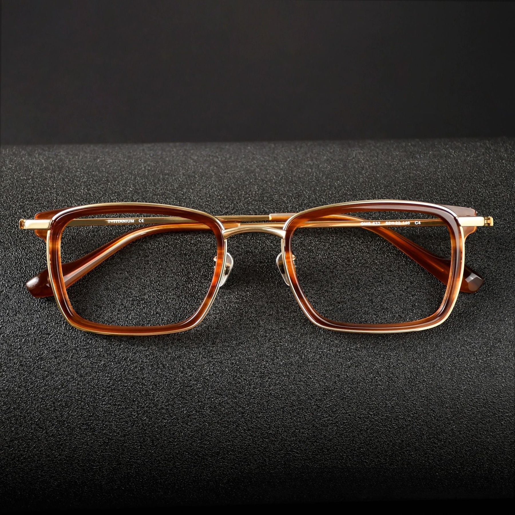 Miller Titanium Vintage Rectangle Eyeglasses Frames – Charmoo