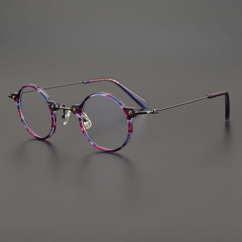 Ben Retro Round Acetate Optical Glasses Frame – Charmoo