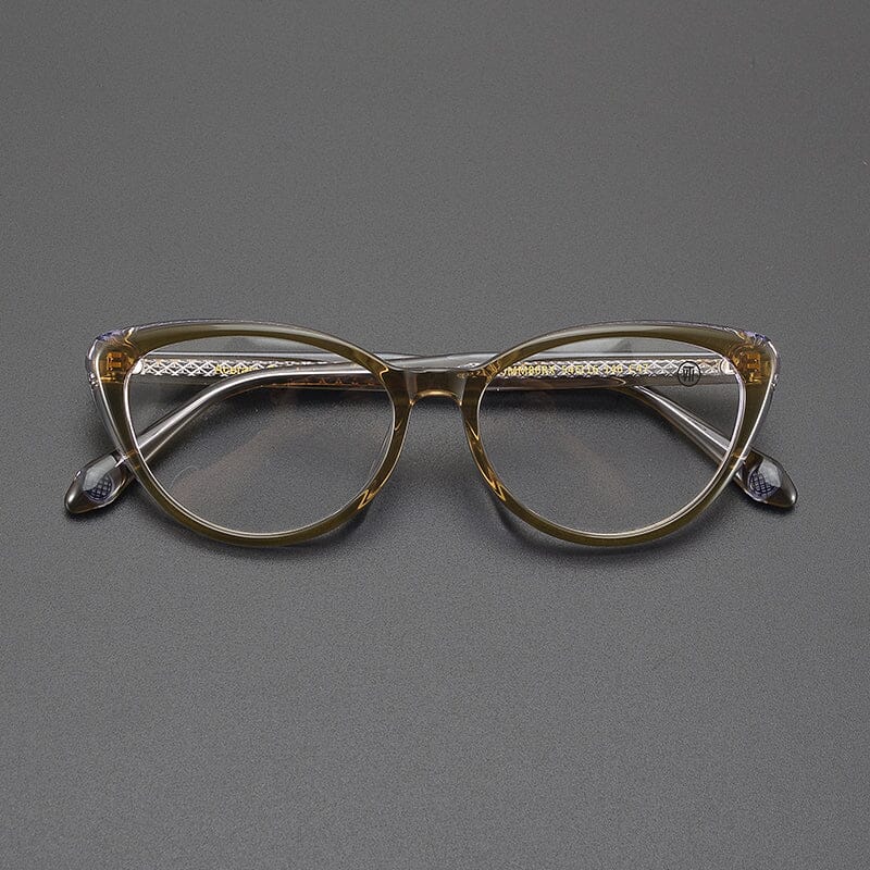 Cathia Vintage Acetate Glasses Frame – Charmoo