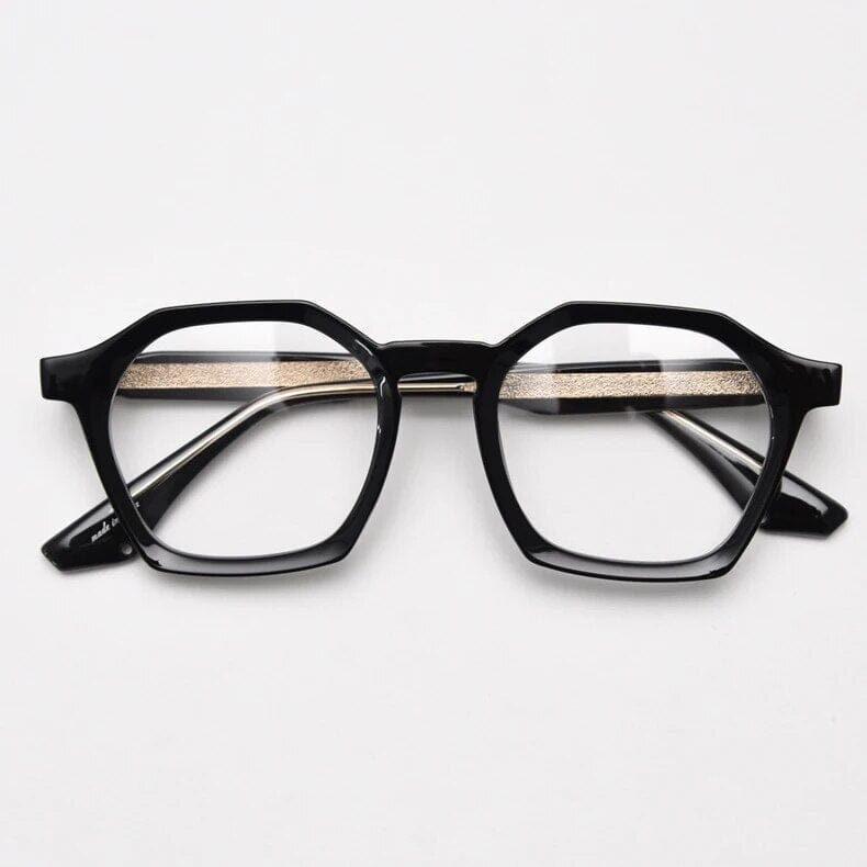 Hayden Polygon TR90 Vintage Eyeglass Frame – Charmoo