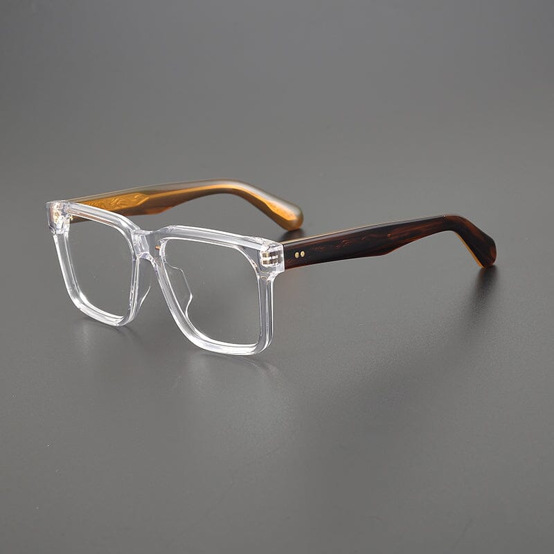 Narkis Vintage Square Acetate Glasses Frame – Charmoo