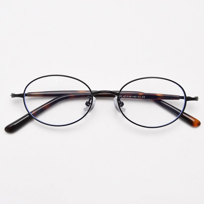 Nikki Vintage Oval Eyeglasses Frame – Charmoo