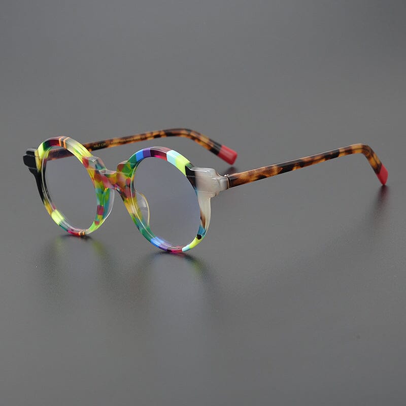 Talon Acetate Round Eyeglasses Frames – Charmoo