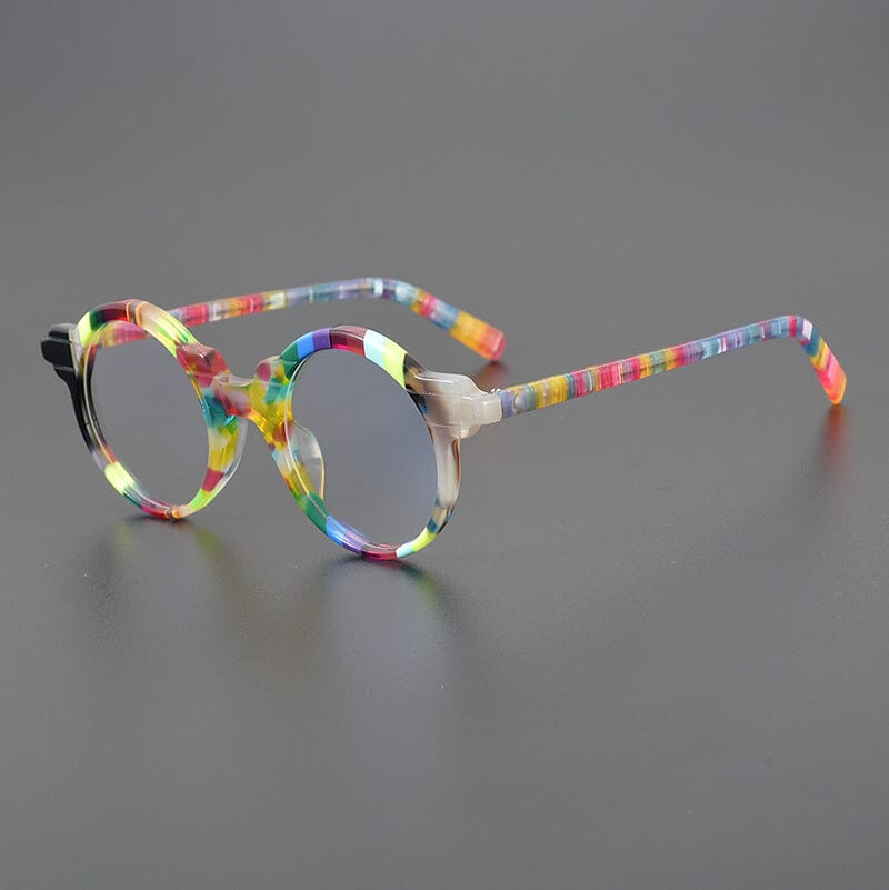 Talon Acetate Round Eyeglasses Frames – Charmoo