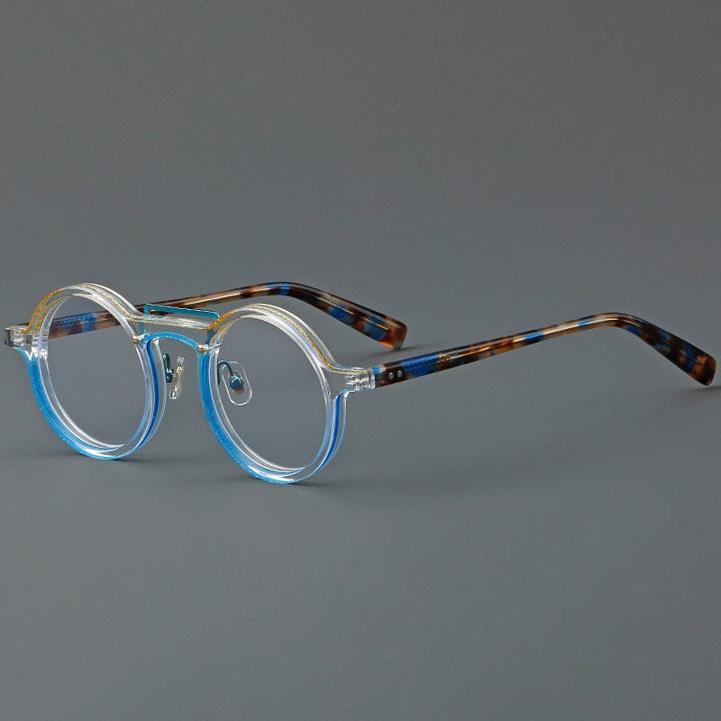 Van Retro Round Acetate Glasses Frame – Charmoo